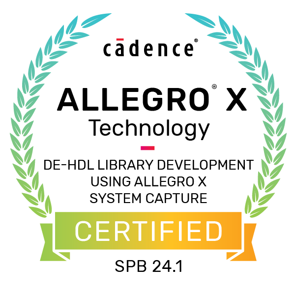 DE-HDL Library Development using Allegro X System Capture Training Course | Cadence